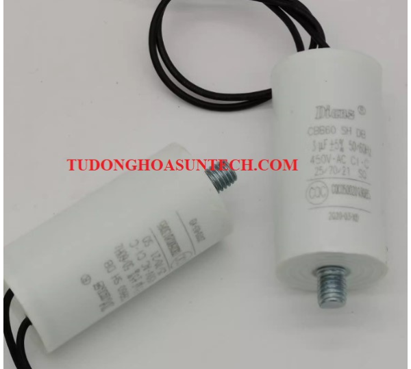 TỤ ĐIỆN CBB60 3UF 450V
